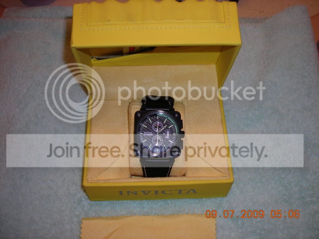 FSOT: Invicta 3970-Corduba Square Chrono | WatchUSeek Watch Forums