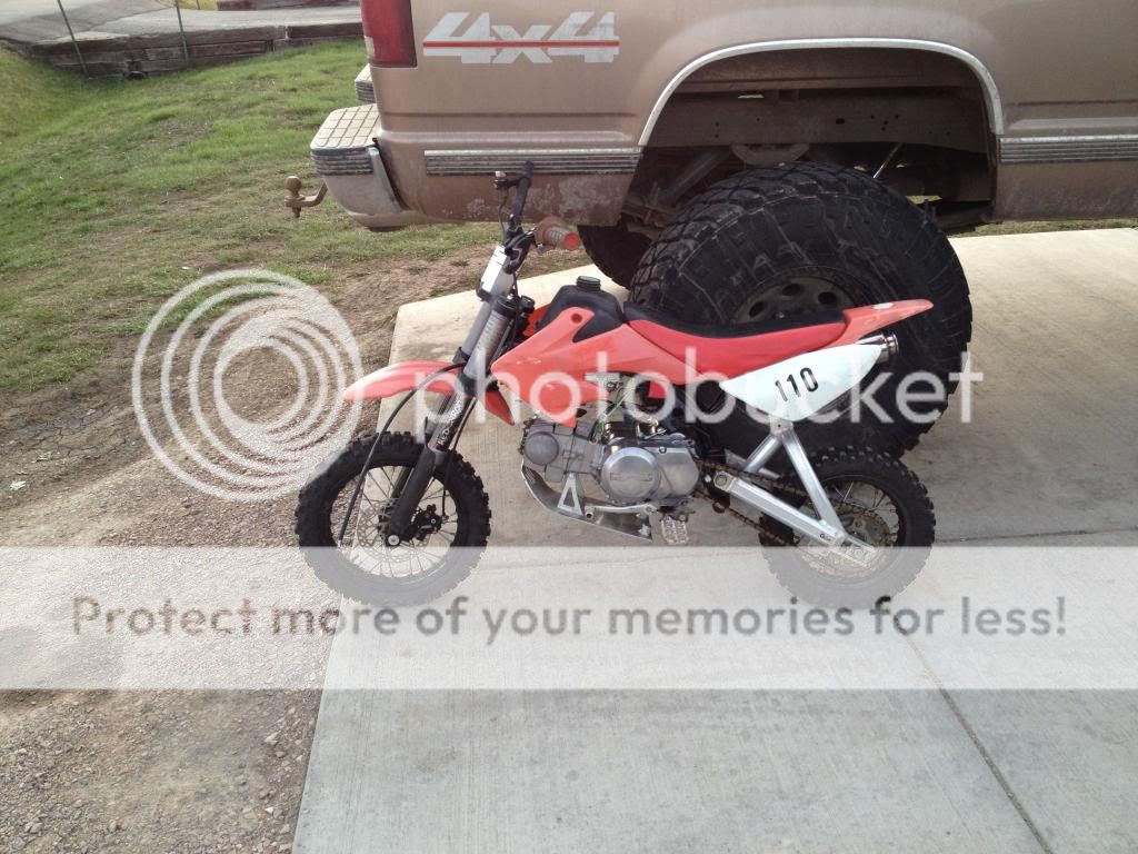 My CRF50 pit bike build | PlanetMinis Forums