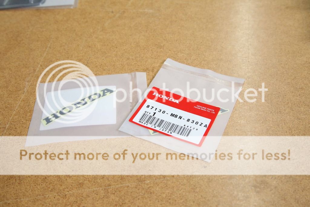 Rear Hatch Sticker Set, New | Honda Insight Forum